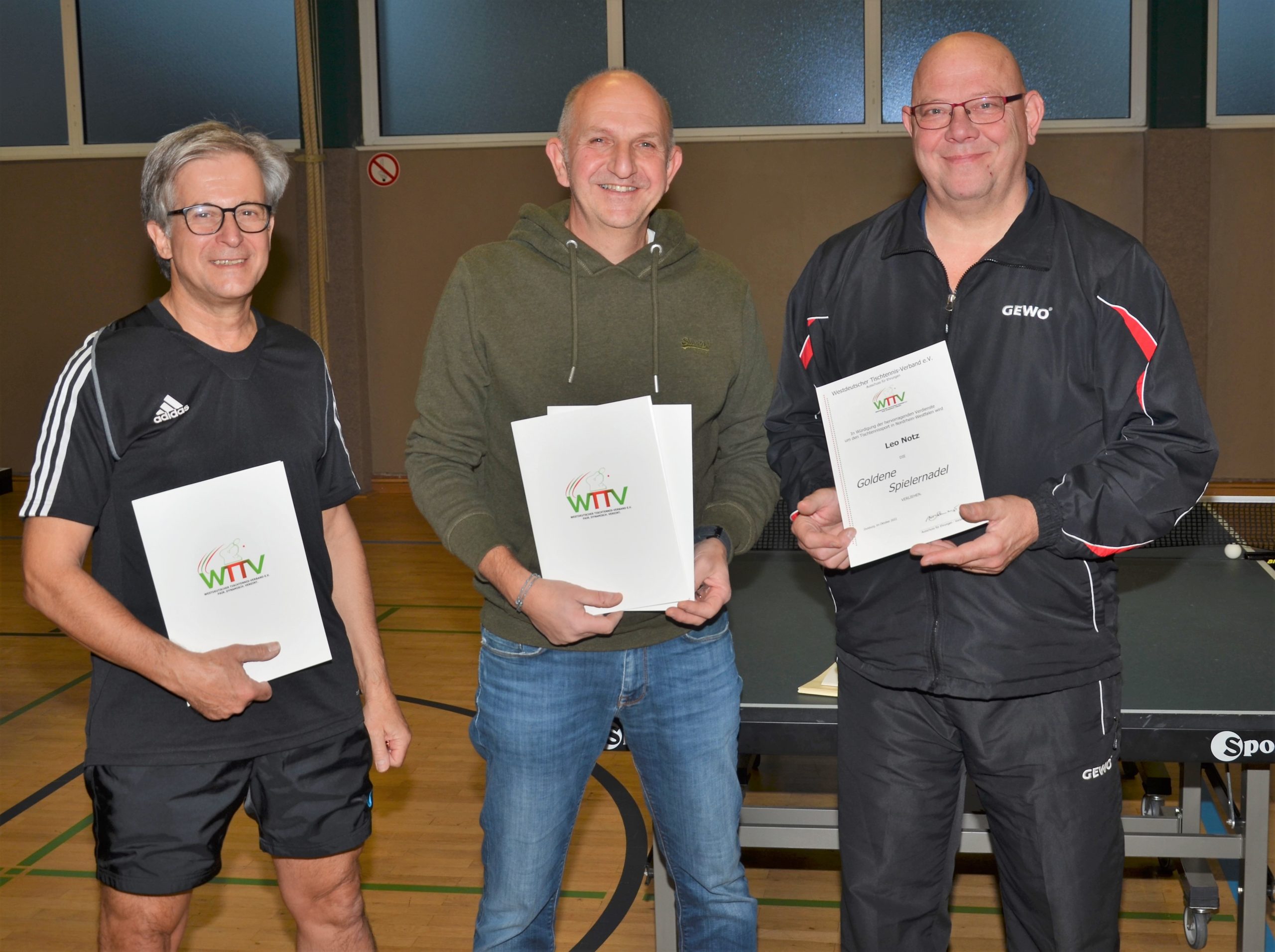 SuS SCHEIDINGEN 1928 e.V. Seltene Ehrungen beim Tischtennis